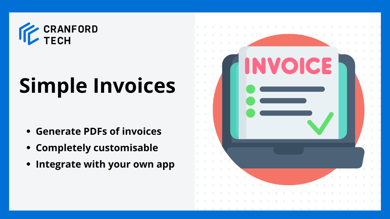 Simple Invoices Template | Bubble